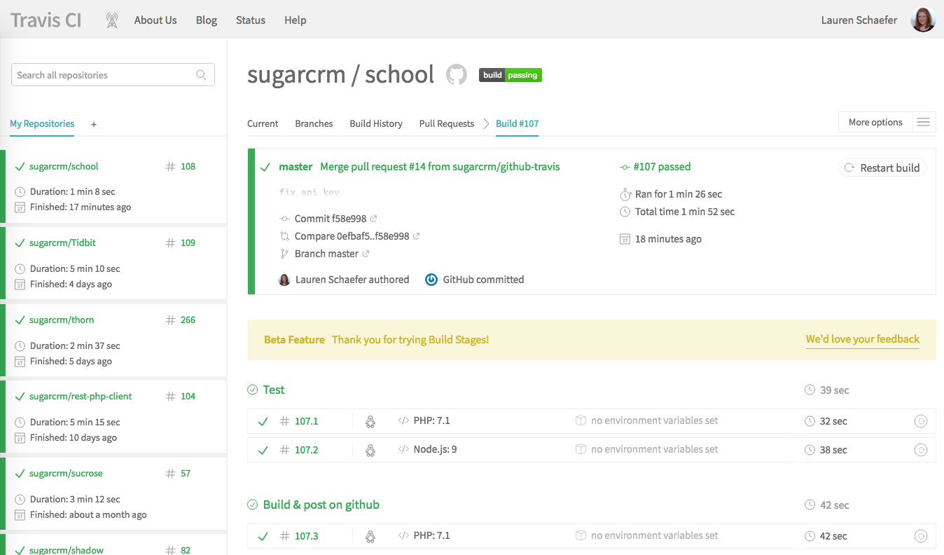 The Professor M School + Continuous Integration and Continuous ...