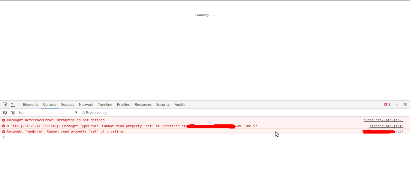Loading Displaying On Screen Nothing Display After That Not Even Login Screen Dev Answers